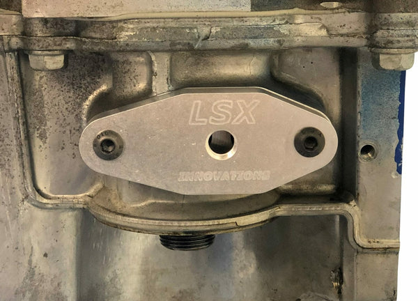 LT Gen V Oil Port Adapter 1/4 NPT – LSXInnovations